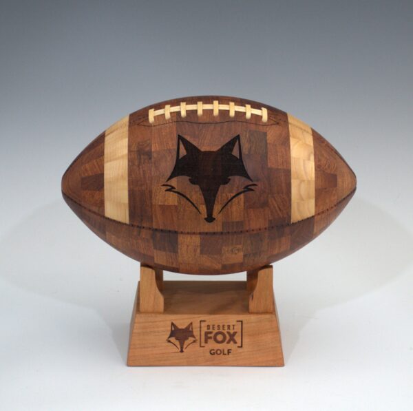 Handcrafted Wooden Footballs | High School and Collage